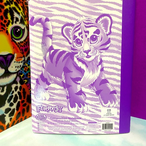 Lisa Frank | Office | Lisa Frank Nwt Forrest Glittered Composition ...